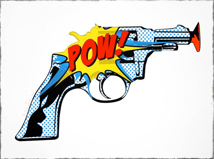 POW! POW! BY MR. BRAINWASH – Premier Pop Art