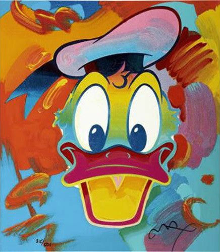 DONALD DUCK BY PETER MAX – Premier Pop Art